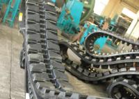 China Jointless Excavator Rubber Tracks 92mm Pitch For Hitachi EX120 for sale