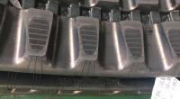 China 48.5MM Pitch 250mm Width Excavator Rubber Tracks Jointless Type for sale