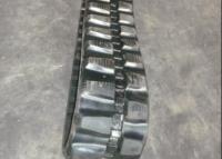 China 48.5MM Pitch 250mm Width Excavator Rubber Tracks Jointless Type for sale