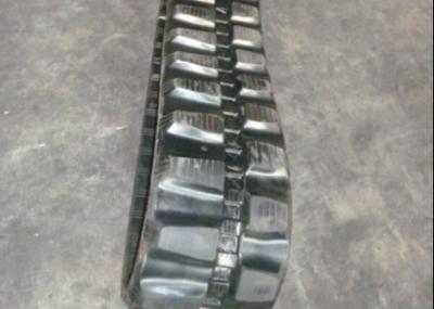 China 48.5MM Pitch 250mm Width Excavator Rubber Tracks Jointless Type for sale