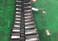China 48.5MM Pitch 250mm Width Excavator Rubber Tracks Jointless Type for sale