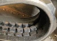 China 48.5MM Pitch 250mm Width Excavator Rubber Tracks Jointless Type for sale