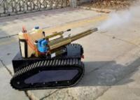 China Rubber Track Chassis Disinfection Robot 1300mm Length Undercarriage Type for sale