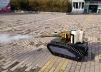 China Rubber Track Chassis Disinfection Robot 1300mm Length Undercarriage Type for sale