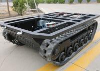China Power Trasmission 500KG Load Rubber Undercarriage Black Color for sale