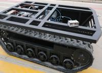 China Power Trasmission 500KG Load Rubber Undercarriage Black Color for sale