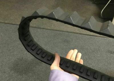 China Small 90 Links Robot Rubber Tracks Jointless 50mm Width for sale