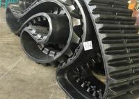 China Dumper Replacement Rubber Tracks 65 Link 100mm Pitch ISO9001 for sale