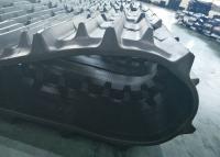 China Continuous Jointless Harvester Rubber Track For DC70 56links for sale