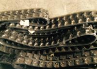 China PC02 Mini Excavator Rubber Track Lightweight Mechnical 150mm Width for sale