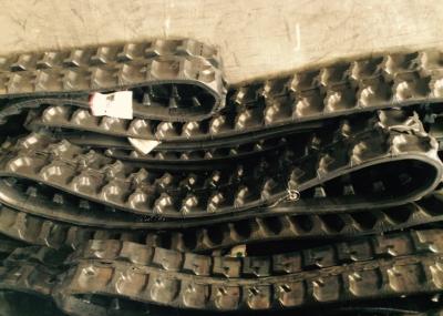 China PC02 Mini Excavator Rubber Track Lightweight Mechnical 150mm Width for sale