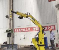 China 0.5 Ton 5 Meter Marine Foldable Boom Crane 360 Degree Rotation CCS for sale