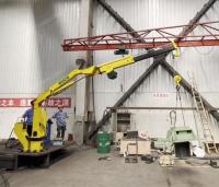 China 0.5 Ton 5 Meter Marine Foldable Boom Crane 360 Degree Rotation CCS for sale