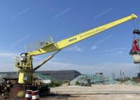 China 5 Ton 15 Meter Straight Boom Marine Jib Crane Custom Hydraulic Lifting Equipment for sale