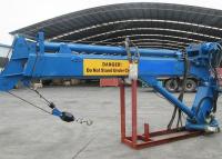 China Hydraulic Telescopic Boom Crane 2T Capacity 10m Radius Remote Control for sale