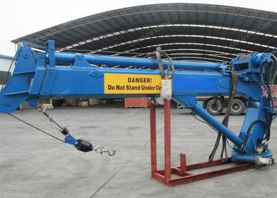 China Offshore Hydraulic Telescopic Boom Crane 7t 10m IP56 360 Degree Rotation for sale