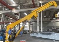 China 0.5t 15m Hydraulic Telescopic Boom Provision Crane for Ship Marine Deck Crane for sale