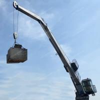 China OUCO 10t17m Certified Knuckle Boom Crane Offshore Marine Heavy Duty Hydraulic for sale