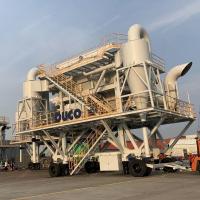 China OUCO 40 Cubic Meters Wood Pellet Cyclone Dust Control Eco Hopper 400 t/h for sale