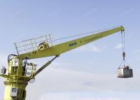 China 5 Ton 15 Meter Straight Boom Marine Jib Crane Custom Hydraulic Lifting Equipment for sale