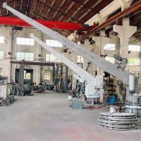 China 21 KN Fast Slewing Marine Davit Crane for Lifeboat Launching 360 Degree Rotation for sale