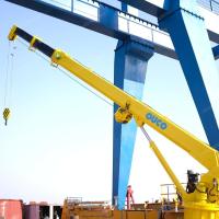 China 0.2t 20m Telescopic Boom Crawler Crane 360° Slewing Mobile Crane for sale