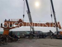 China User Friendly Electro Hydraulic Telescopic Jib Marine Crane Offshore Platforms for sale