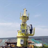 China CE / ISO Certified Marine Stiff Boom Crane With Cabin / Remote Control for sale