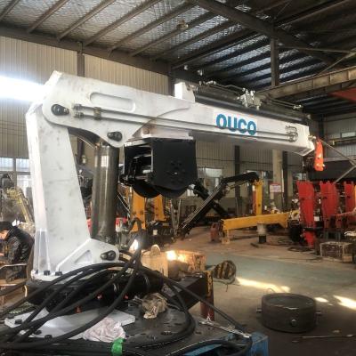 China Stainless Steel Marine Deck Crane 0-12m/min Speed 1-5m Span for Cargo Lifting for sale