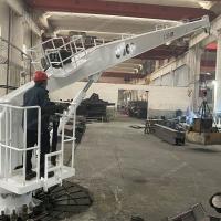 China Marine Deck Crane for Cargo Lifting Sea State Level 4-6 Carbon Steel 1-10m Span for sale