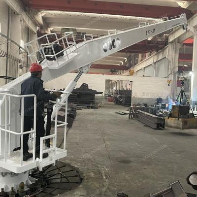 China Marine Deck Crane for Cargo Lifting Sea State Level 4-6 Carbon Steel 1-10m Span for sale