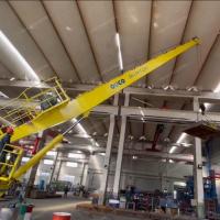 China Marine Deck Crane 5 Ton Carbon Steel Stainless Steel CE ISO Certified On-Site Support for sale