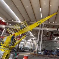 China Marine Deck Crane 5 Ton Carbon Steel Stainless Steel CE ISO Certified On-Site Support for sale