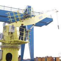 China Heavy Duty Marine Deck Crane Carbon Steel 15m Working Radius CE ISO for sale