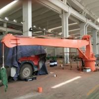 China Marine Stiff Boom Crane for Cargo Lifting Sea State Level 4-6 1 Year Warranty for sale