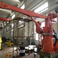 China Marine Stiff Boom Crane for Cargo Lifting Sea State Level 4-6 1 Year Warranty for sale