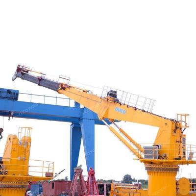 China Marine Deck Crane 8T Telescopic Boom -20℃ to 50℃ Working Temperature for sale