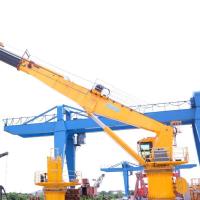 China Marine Deck Crane 8T Telescopic Boom -20℃ to 50℃ Working Temperature for sale