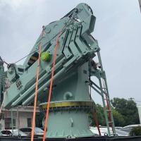 China IRClass Certified Telescopic Foldable Barge Mounted Crane 3T 12M 22kW 360 Rotation for sale