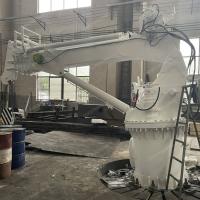 China 4T 12M Small Telescopic Boom Crane for Shipping Boat Custom Design 360 Rotation for sale