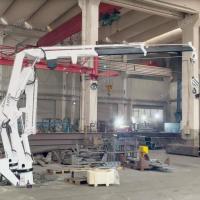 China Knuckle And Telescopic Boom Provision Crane 0.5T 7.7M for sale