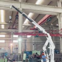 China Knuckle And Telescopic Boom Provision Crane 0.5T 7.7M for sale