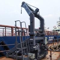 China A Type Rescue Boat Davit With Hydraulic Winch For Fast Launching for sale