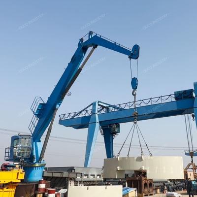 China 8 Ton Low Temperature Resistant Knuckle Boom Offshore Crane 16M Working Radius for sale