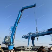 China 8 Ton Low Temperature Resistant Knuckle Boom Offshore Crane 16M Working Radius for sale