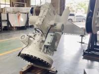 China 15 KN Hydraulic Slewing Arm Davit Crane for sale