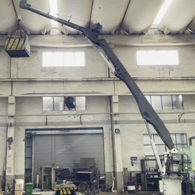 China 2.85T 14M Knuckle Boom Marine Loader Crane CCS Certified for Extreme Cold for sale
