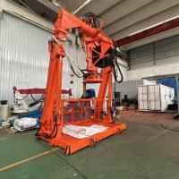 China 3.5 Ton Portable Offshore A-Frame for Service Vessels 4048mm Outboard for sale