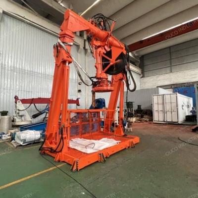 China 3.5 Ton Portable Offshore A-Frame for Service Vessels 4048mm Outboard for sale