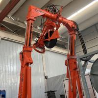 China 3.5 Ton Portable Offshore A-Frame for Service Vessels 4048mm Outboard for sale